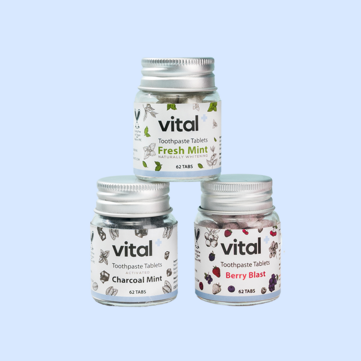 The Trio - Vital Toothpaste Tabs